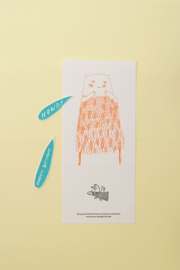 Pop Up and Screen Printed Cards